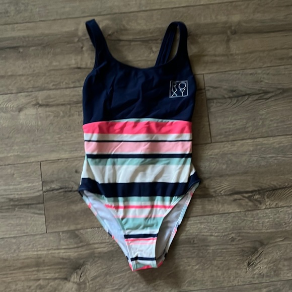 Roxy | Swim | Youth Roxy One Piece Cross Back Swimsuit | Poshmark